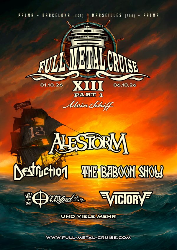 Full Metal Cruise XII geht in Kiel vor Anker - Festivals Online Blog